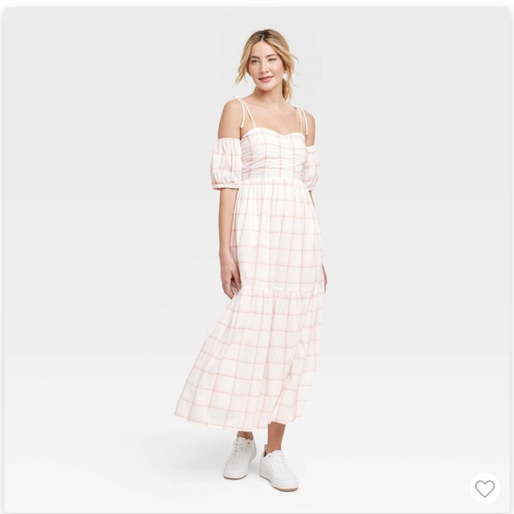Universal Thread | Dresses | Womens Puff Short Sleeve Aline Dress ...